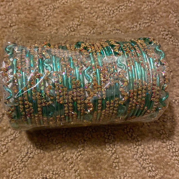 Jewelry | Brand New Indian Pakistani Bangles Color Green | Poshmark